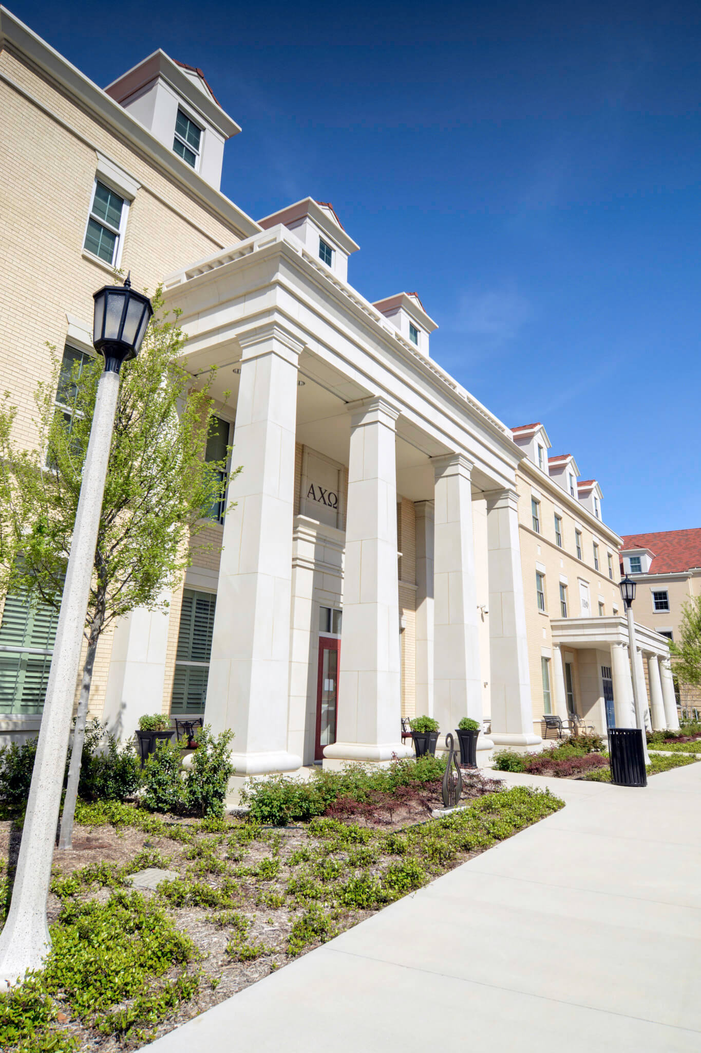Masonry: TCU Greek Village – DMG Masonry